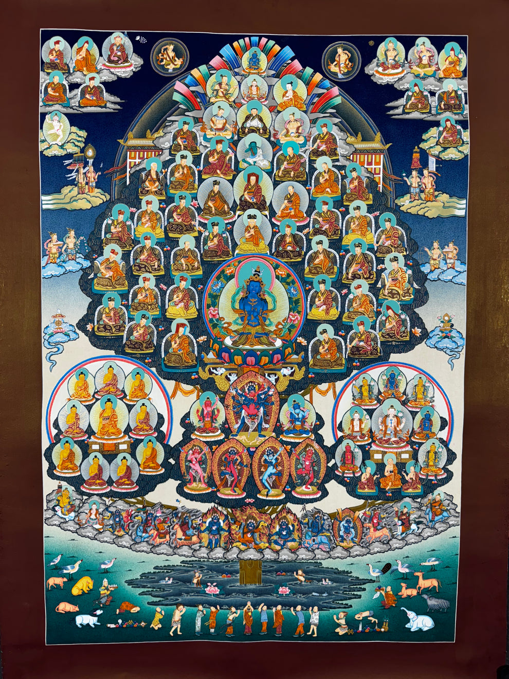 Special Thangka/ Kagyu Refuge Tree/ Vajra Dhara Tree – My Store